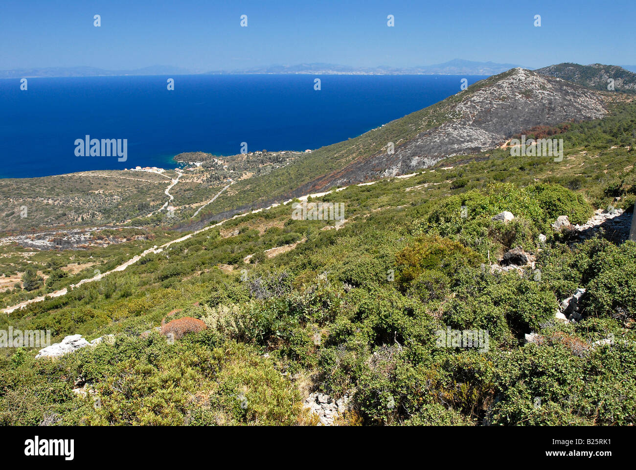 Samos island Greece Stock Photo - Alamy