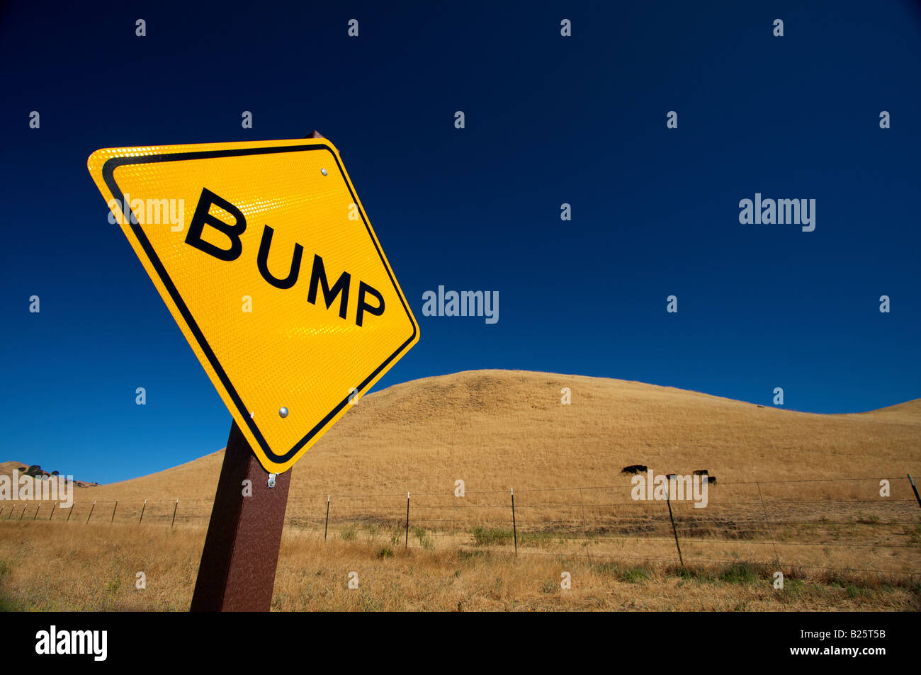 Bump in road sign hi-res stock photography and images - Alamy