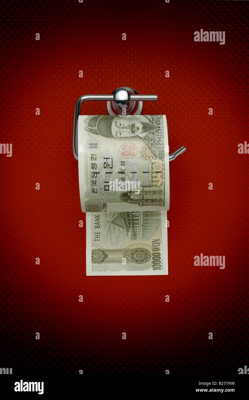 Korean banknote hi-res stock photography and images - Alamy