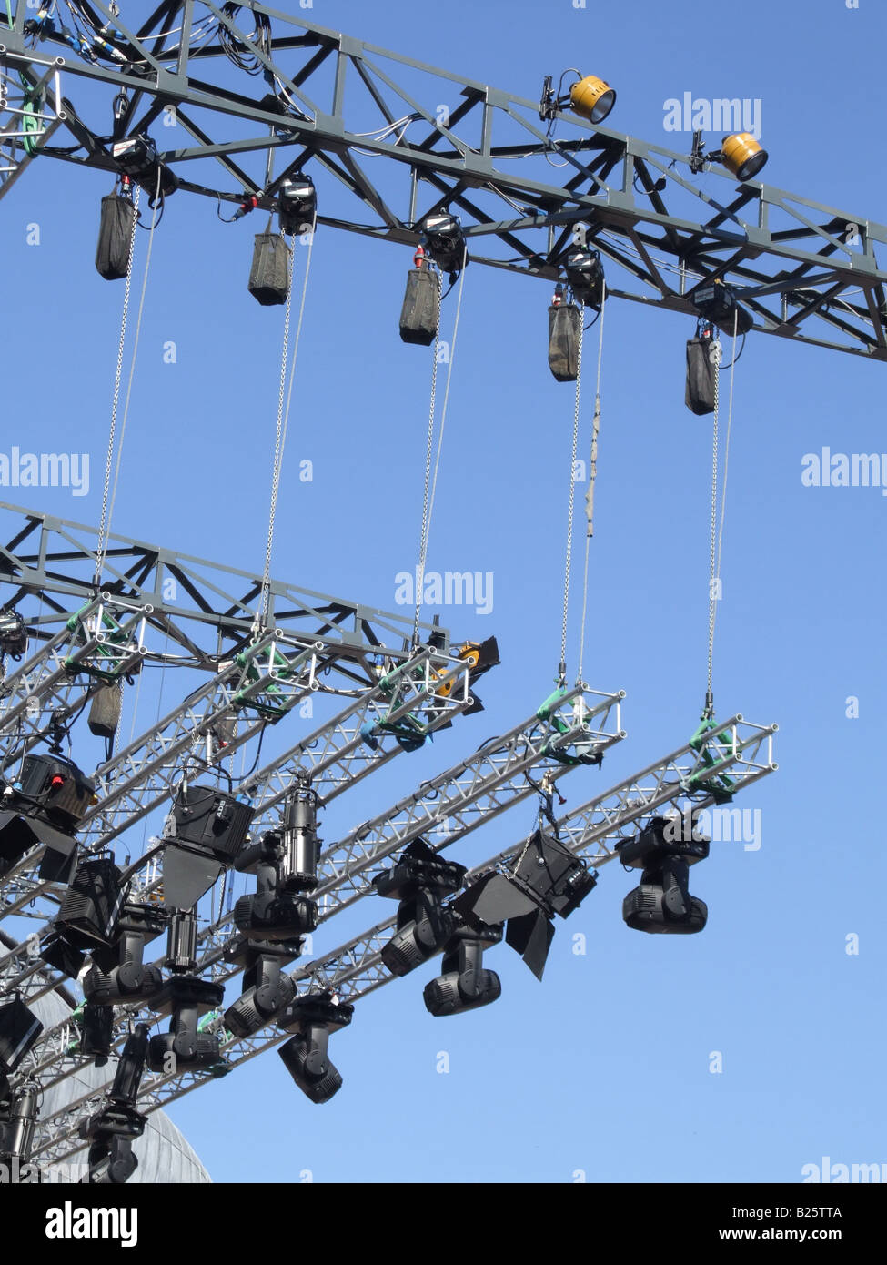 Rigging Lights Concert Stage High Resolution Stock Photography and ...