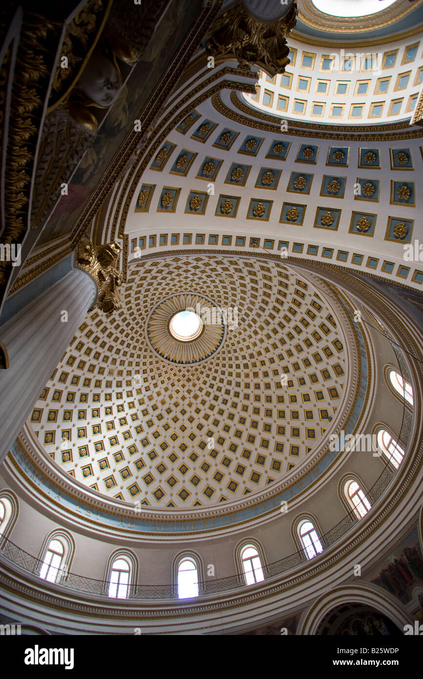 Mosta Dome or Rotunda Malta Stock Photo - Alamy