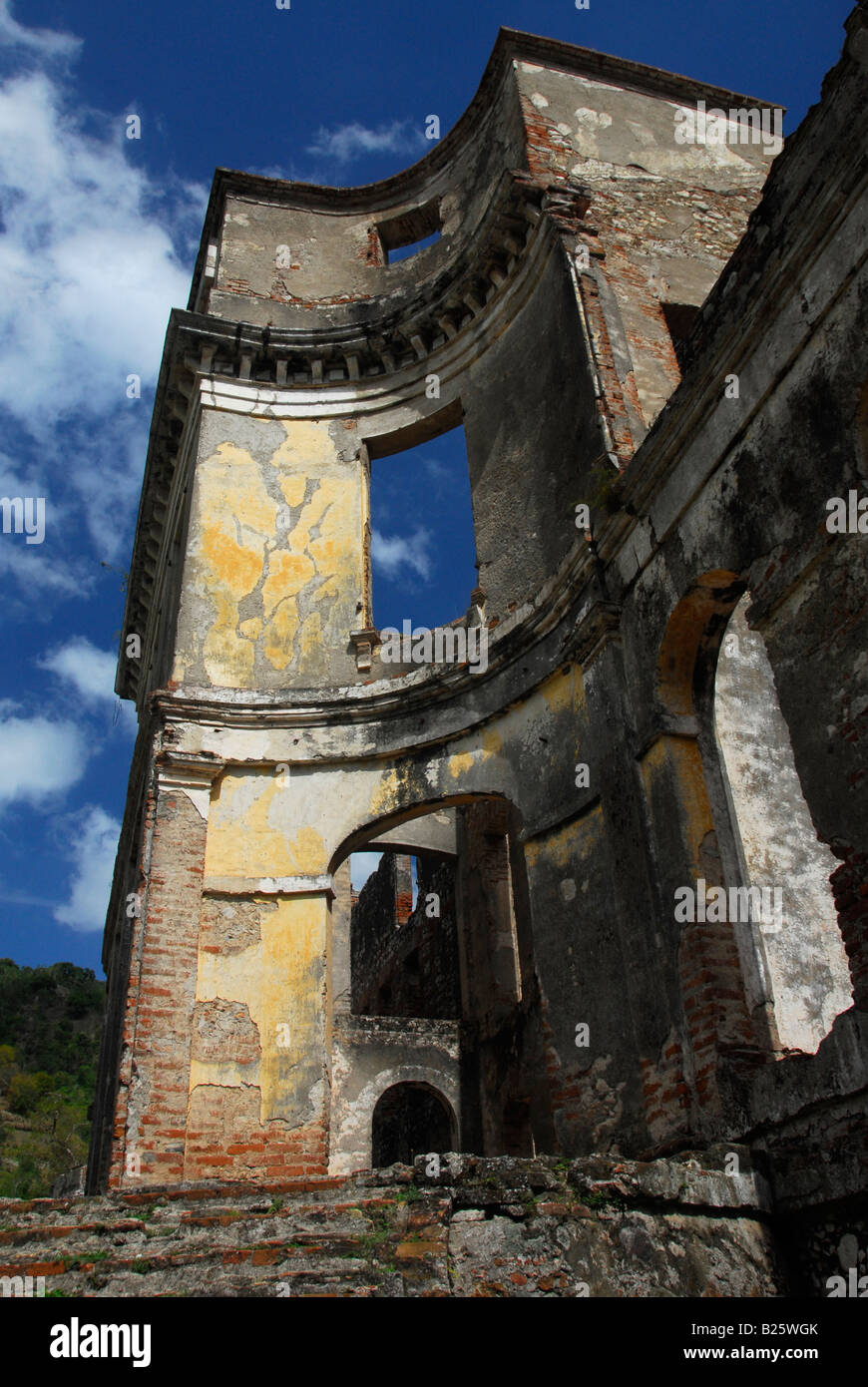 Ruins of Sans Souci Palace, Milot, Northern Haiti Stock Photo - Alamy