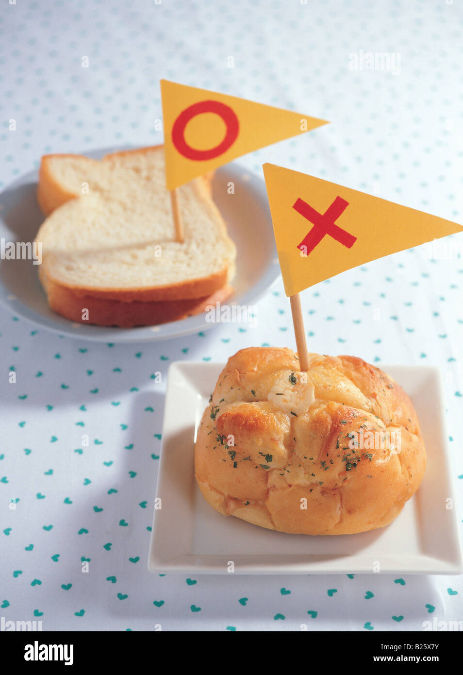 Bread and flag Stock Photo - Alamy