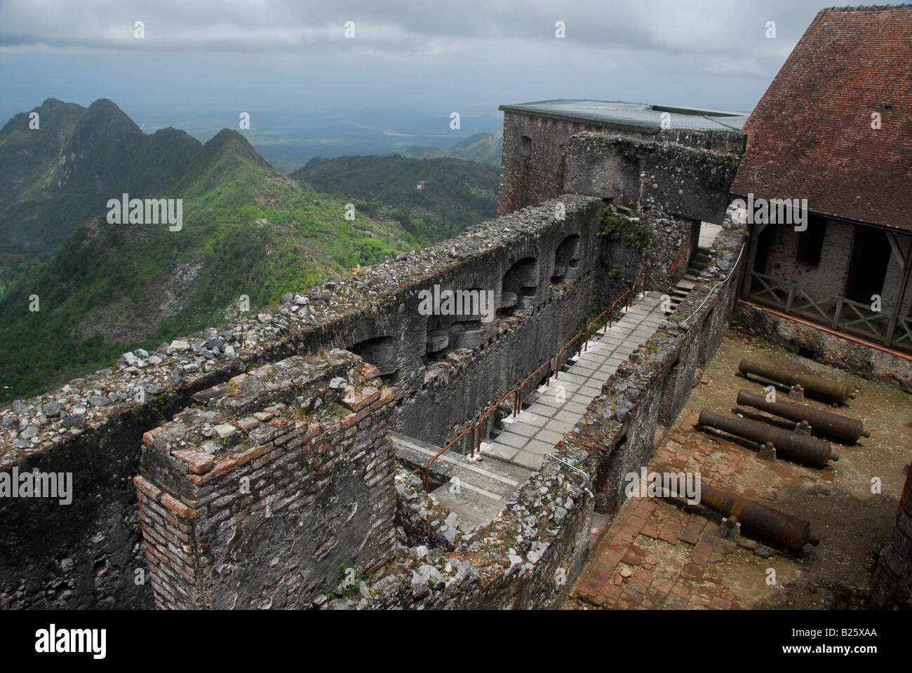 View from the Citadel in Northern Haiti, Milot Stock Photo - Alamy