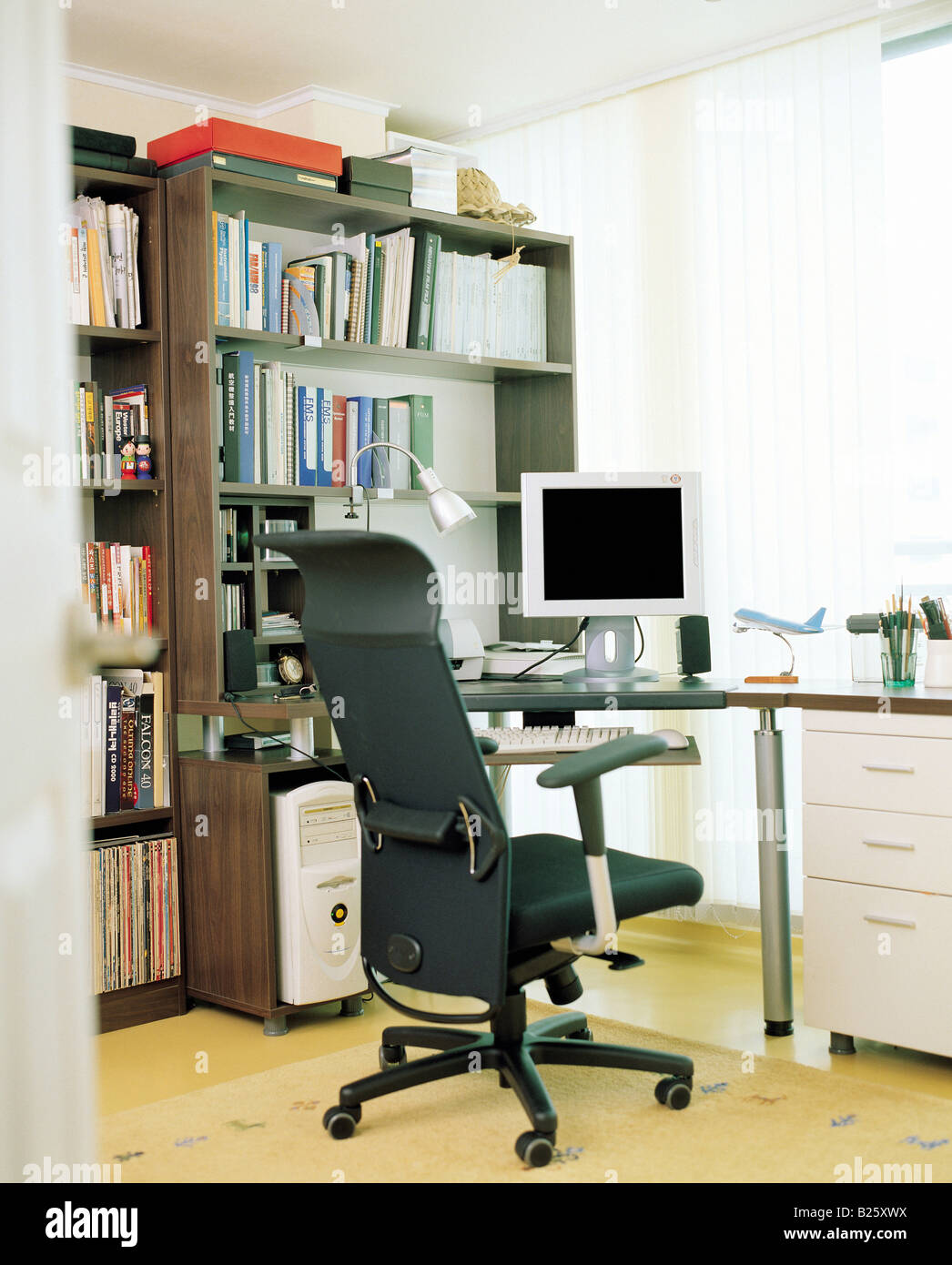 Study room interior Stock Photo - Alamy