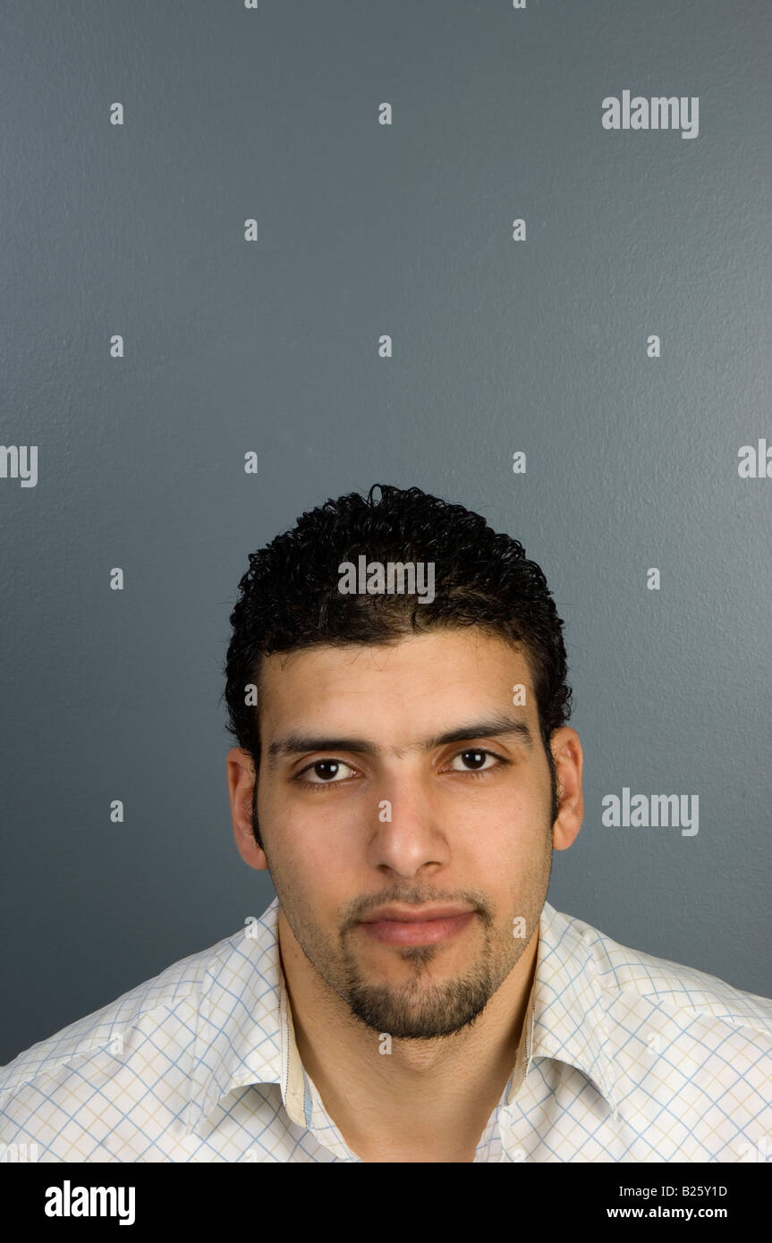 Portrait of a young Arabic Middle Eastern man Stock Photo - Alamy