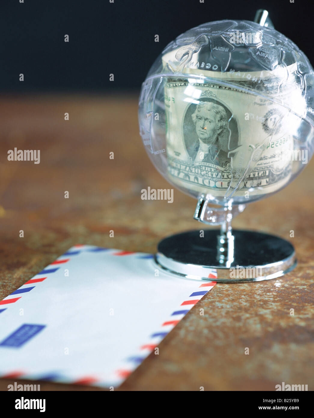 Dollar and letter Stock Photo - Alamy