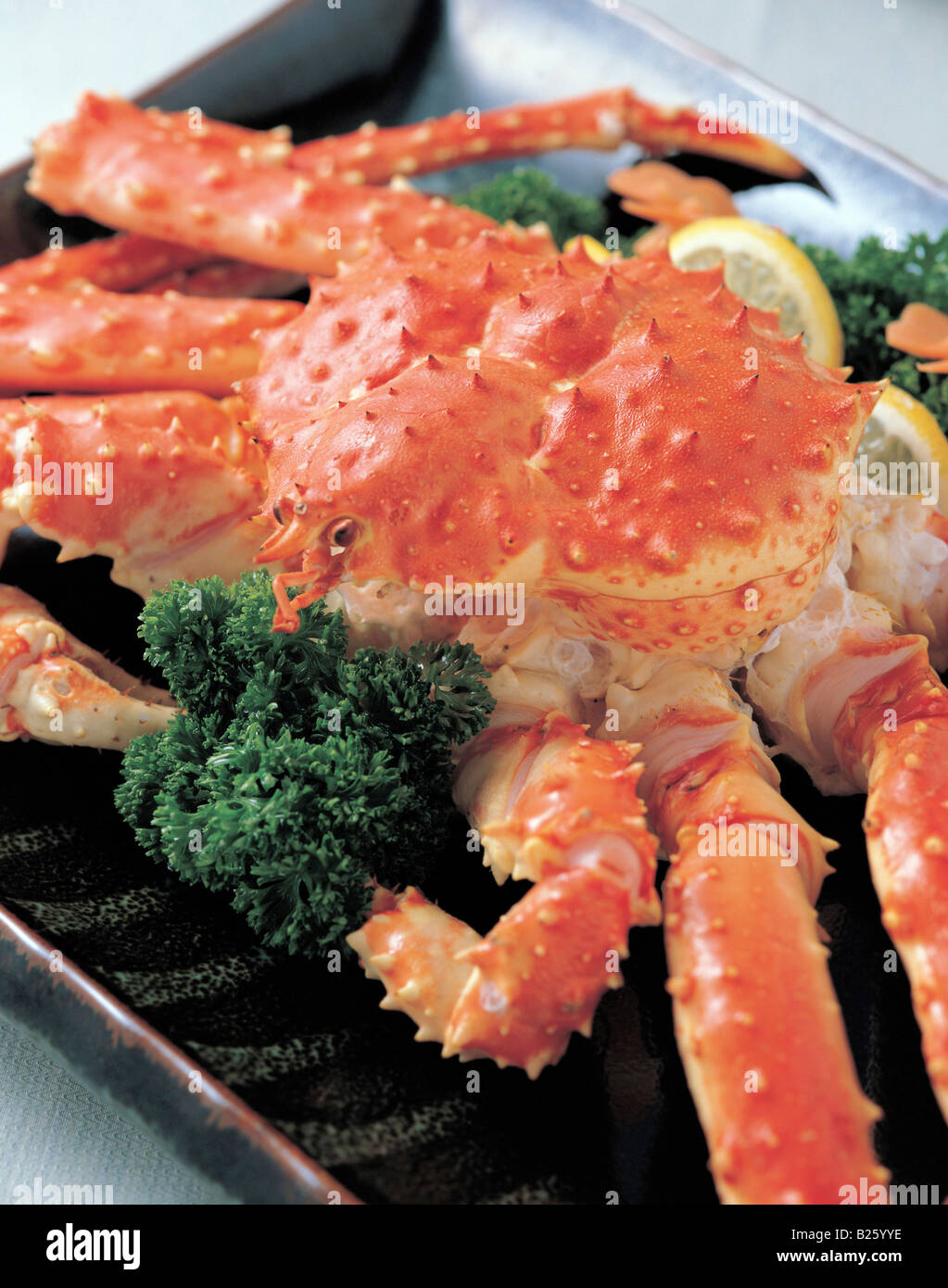 Japanese food, seafood, crab Stock Photo - Alamy