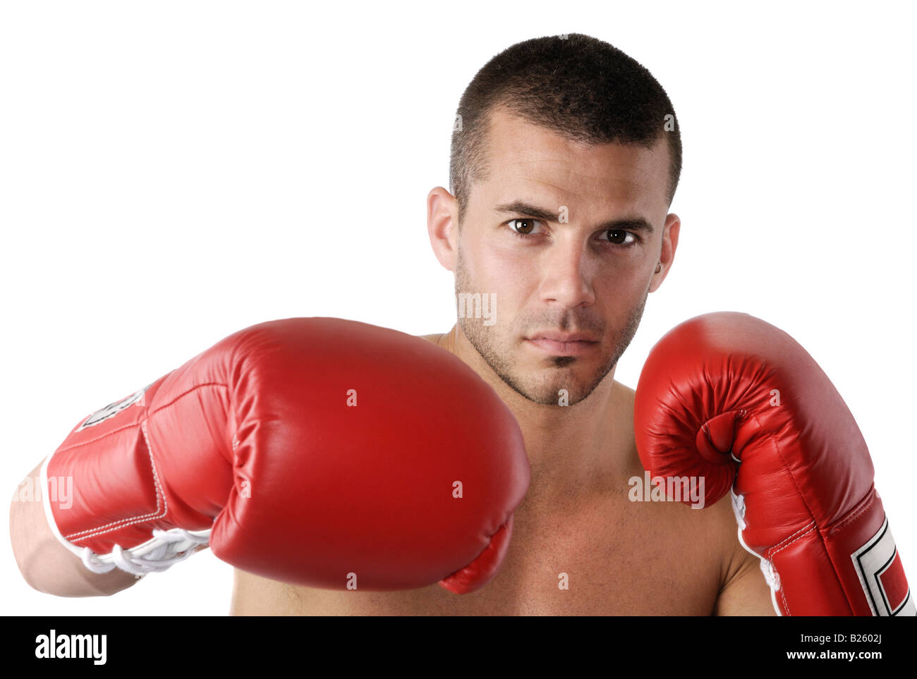 White male boxer gloves hi-res stock photography and images - Alamy