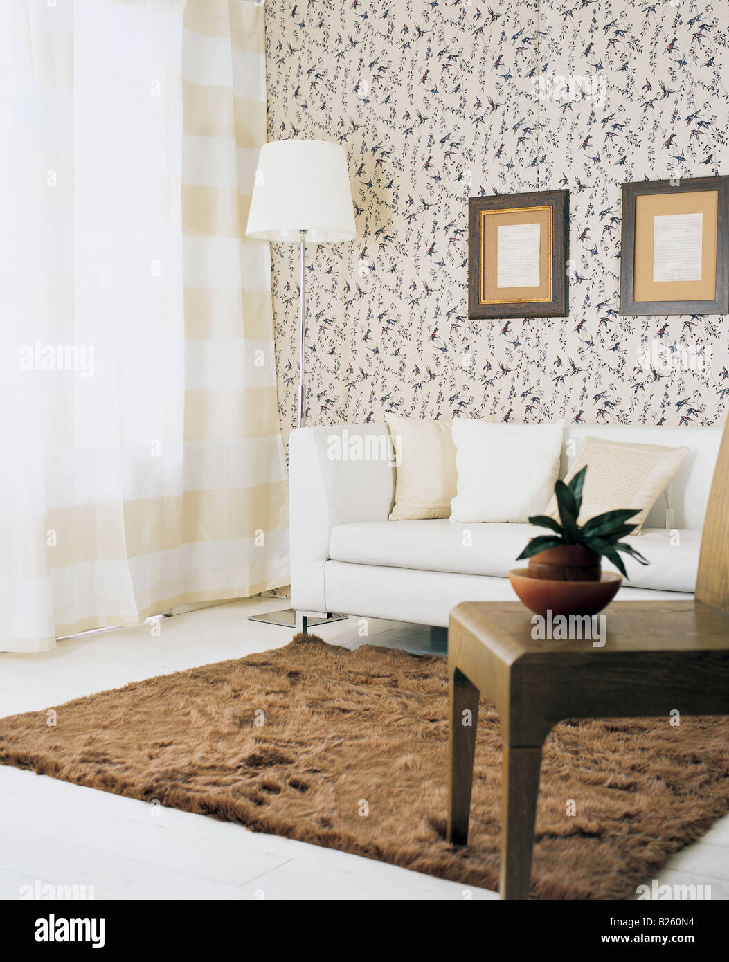 Living room interior Stock Photo - Alamy