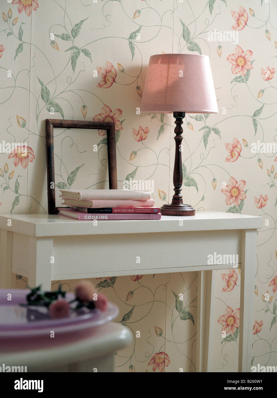 Home furnished with interior decoration objects Stock Photo - Alamy