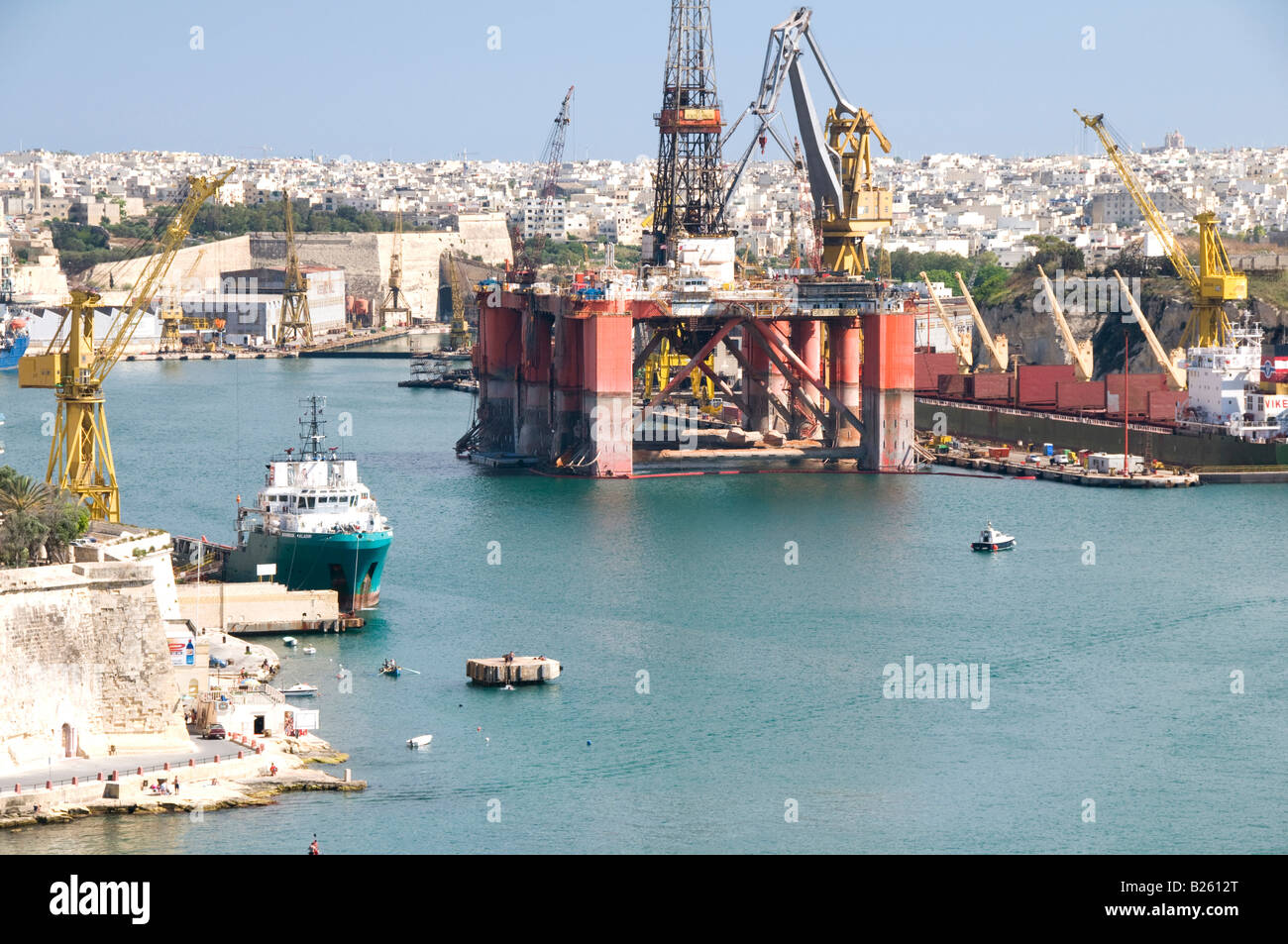 editorial construction development french creek valletta malta grand ...