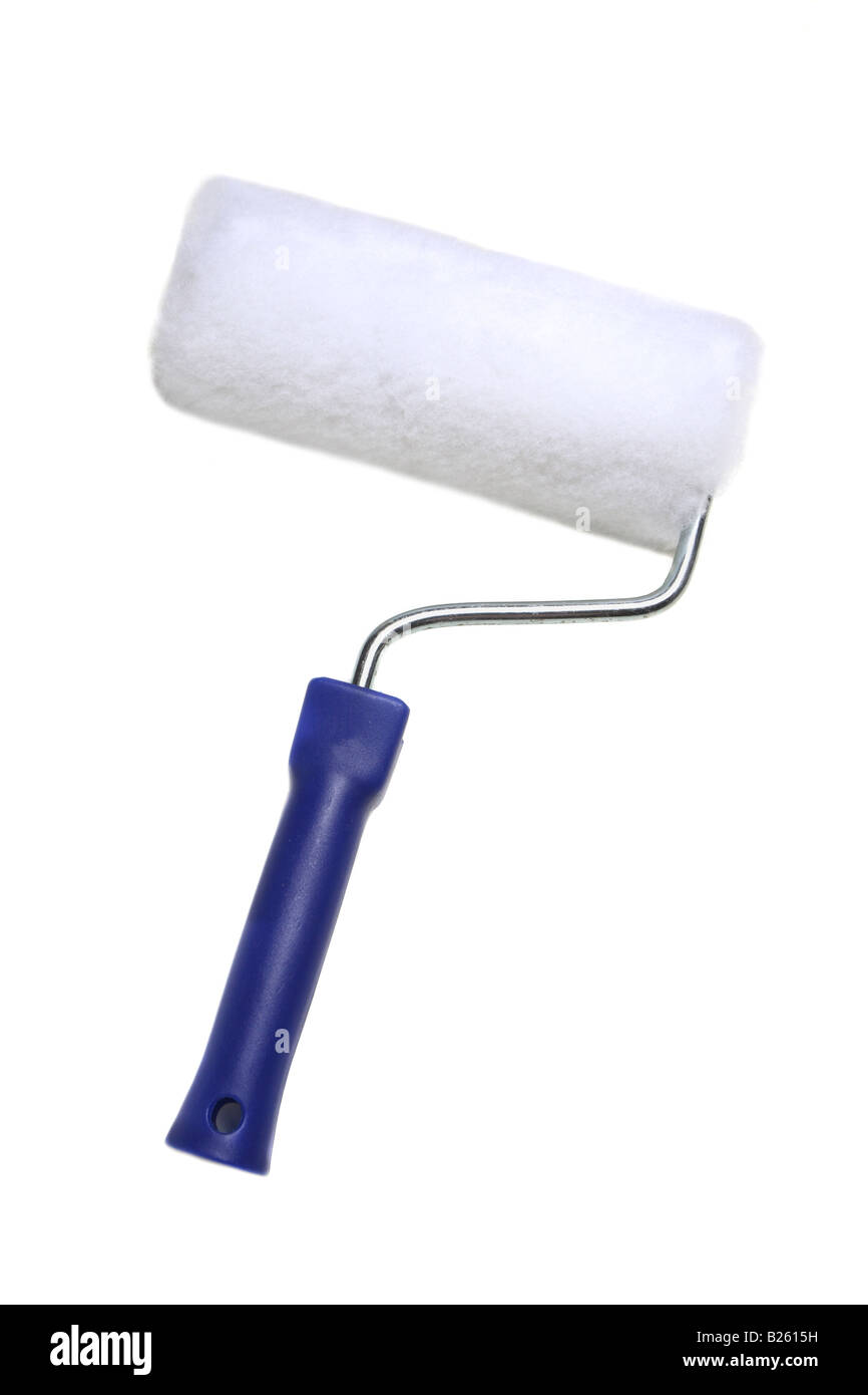 Roller isolated on a white background Stock Photo - Alamy