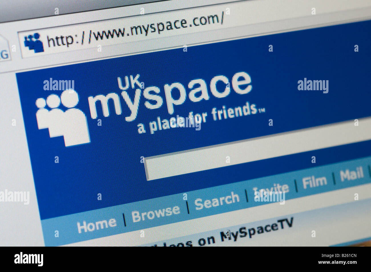 Myspace hi-res stock photography and images - Alamy
