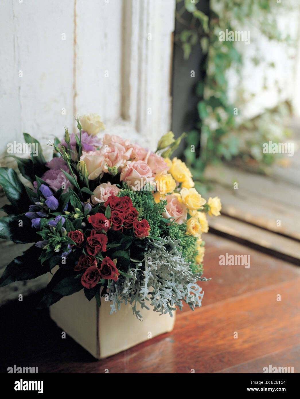 Interior flowers decoration Stock Photo - Alamy