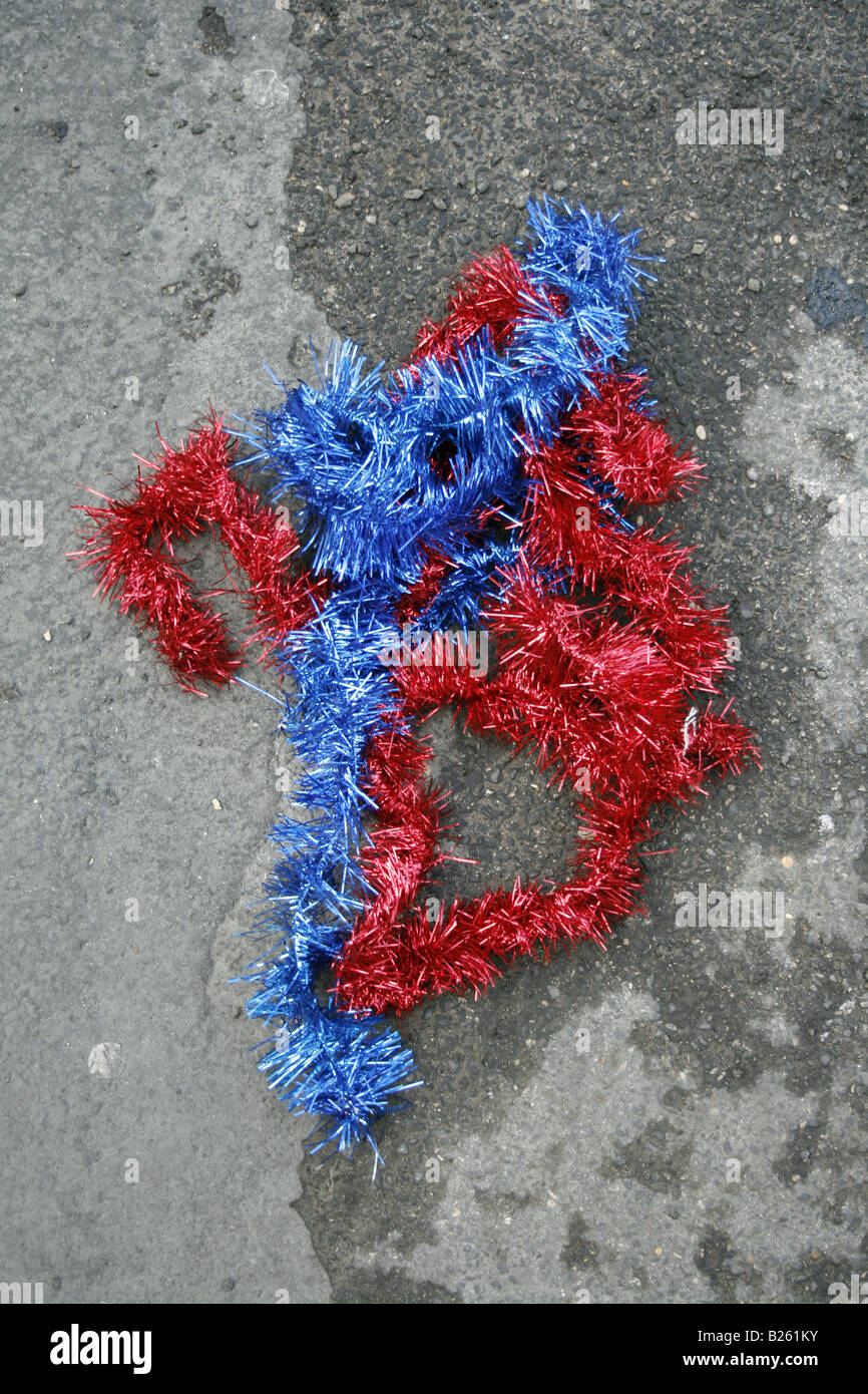Tinsel strips hi-res stock photography and images - Alamy