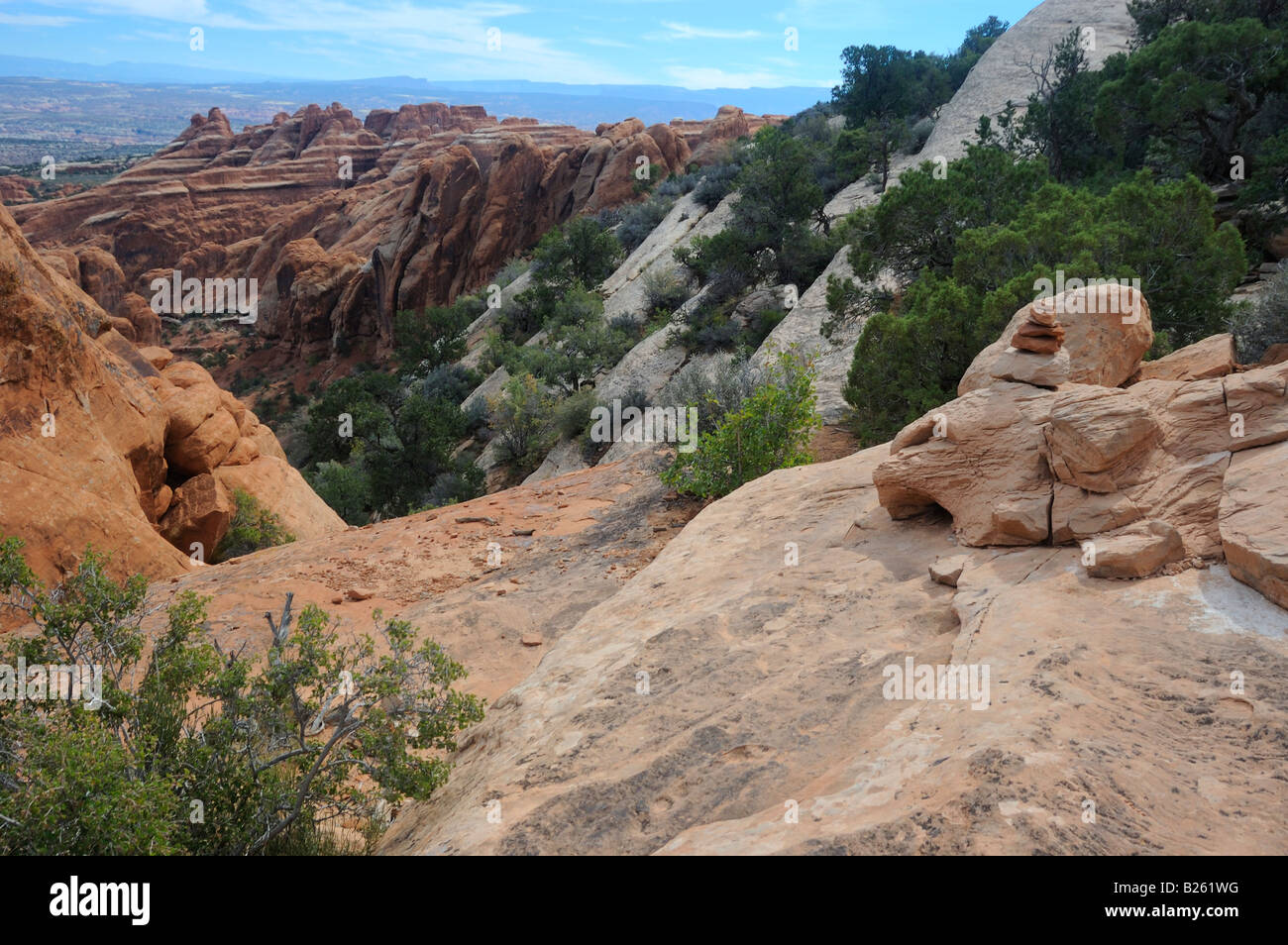 Devil s Garden Trail Arches National Park UT 051001 2931 Stock Photo ...