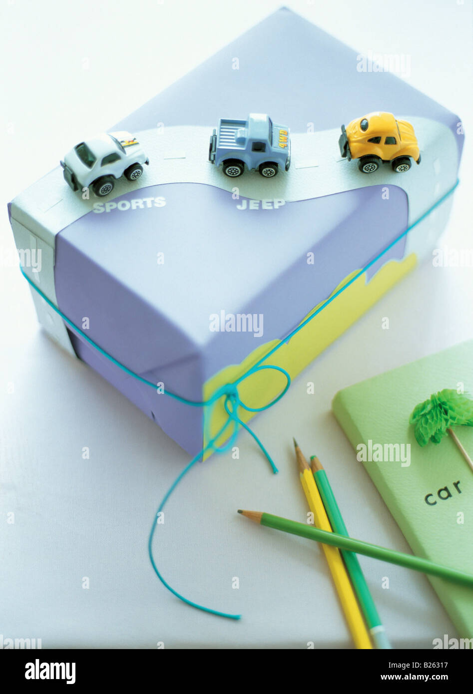 Toy cars box hi-res stock photography and images - Alamy