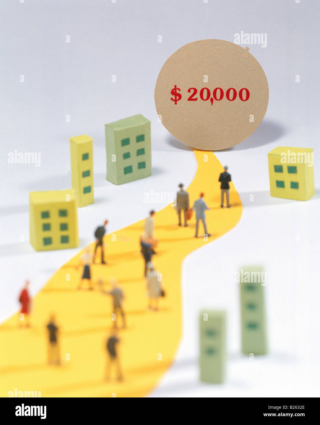 Way to money Stock Photo - Alamy