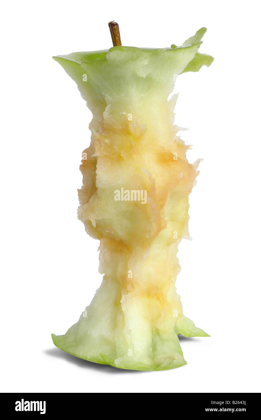 Apple with core hi-res stock photography and images - Alamy