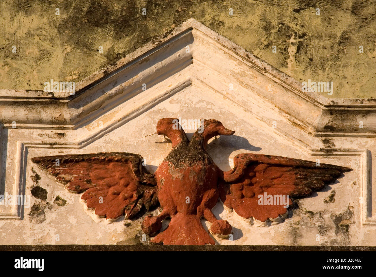 The double headed bird, the Gandaberunda, symbol of the royal family of ...