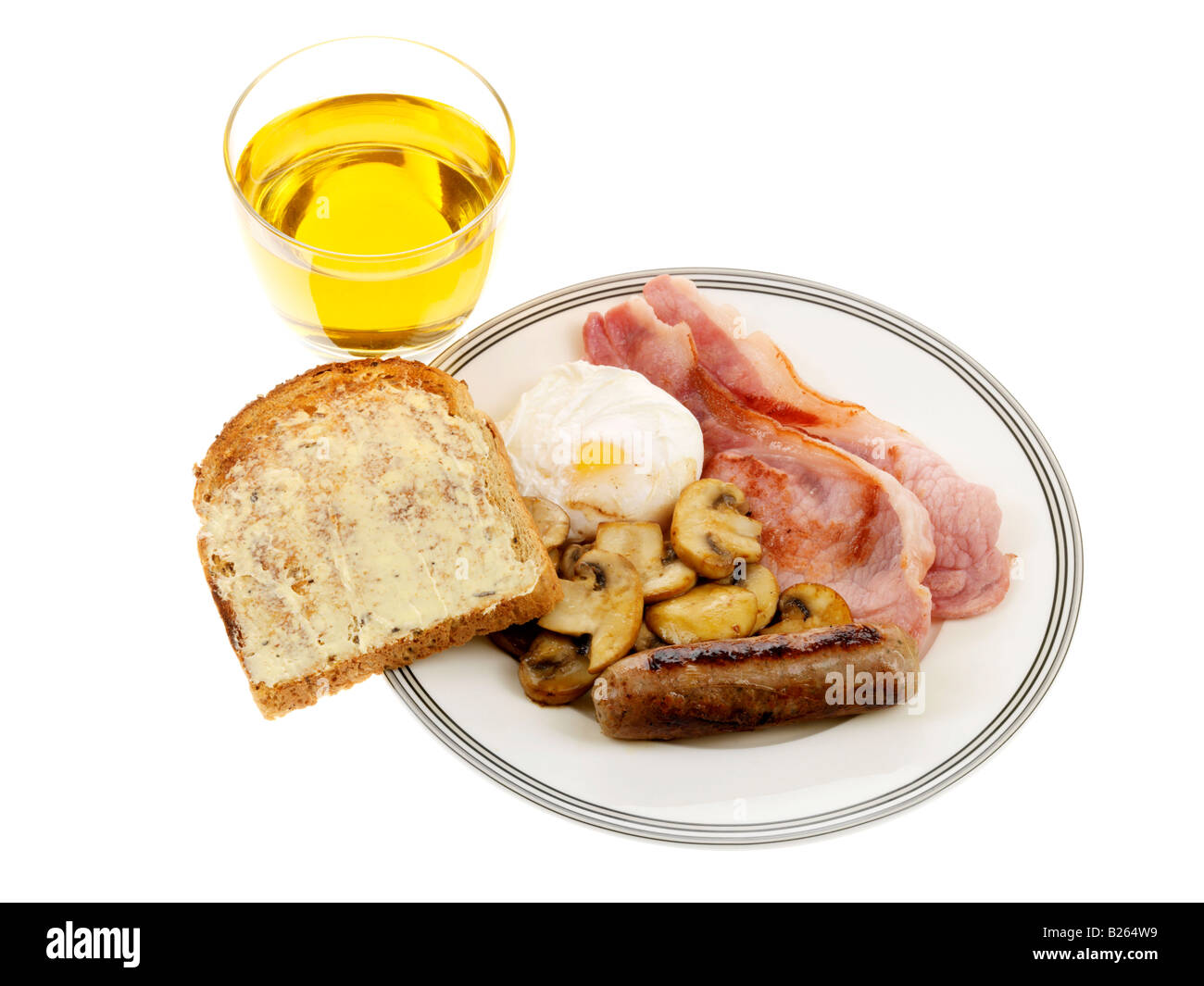 Full english breakfast plate Cut Out Stock Images & Pictures - Alamy