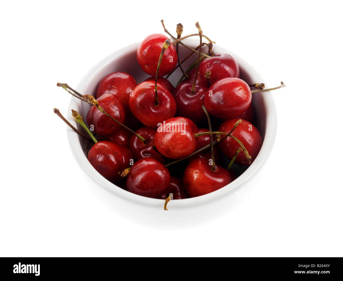 Bowl of Cherries Stock Photo - Alamy