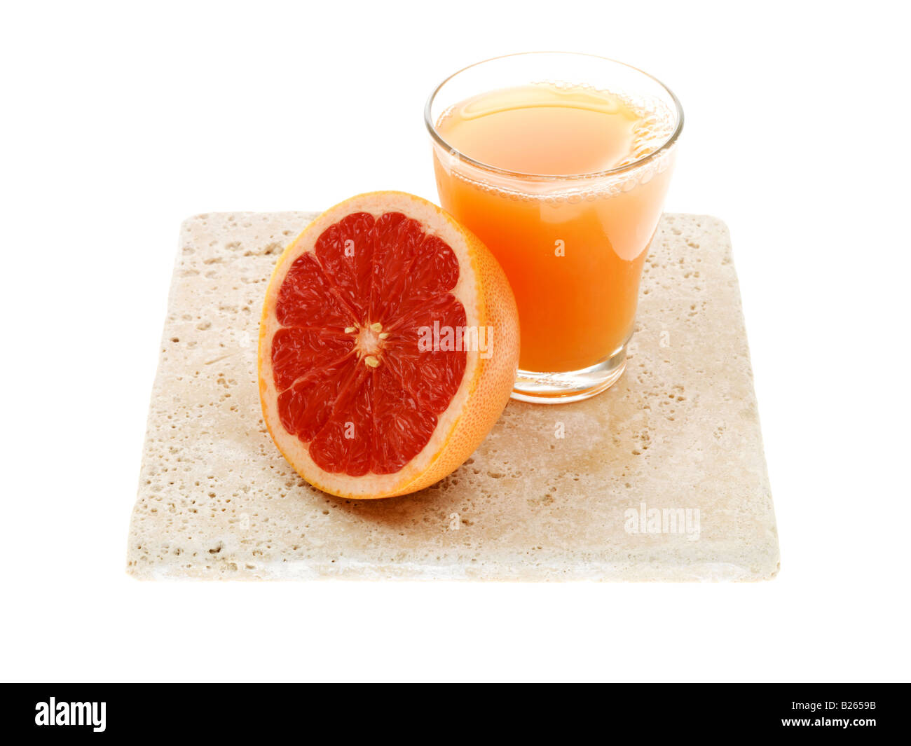 Pink Grapefruit Juice Stock Photo - Alamy