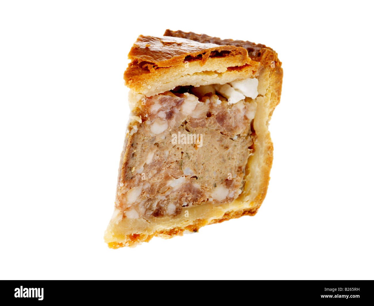Pork and Pate Pie Stock Photo - Alamy