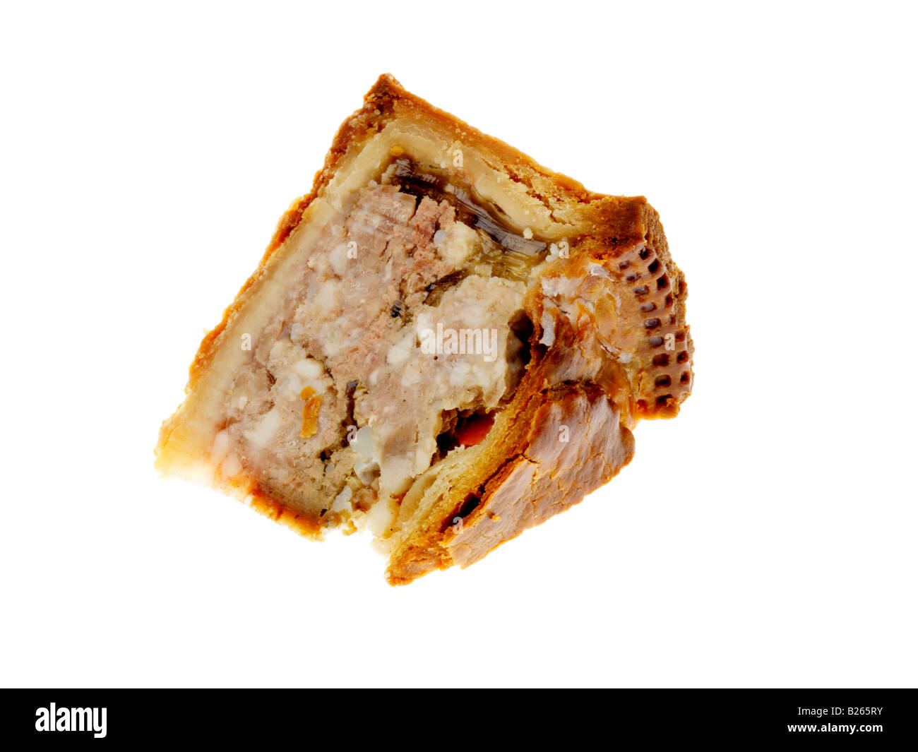 Pork and Pate Pie Stock Photo - Alamy