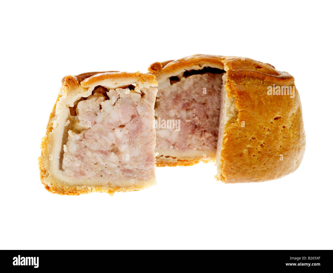 Sliced pork pies hi-res stock photography and images - Alamy