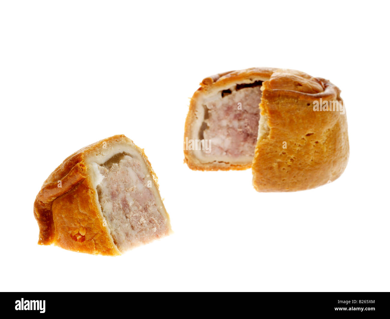 Sliced pork pies hi-res stock photography and images - Alamy