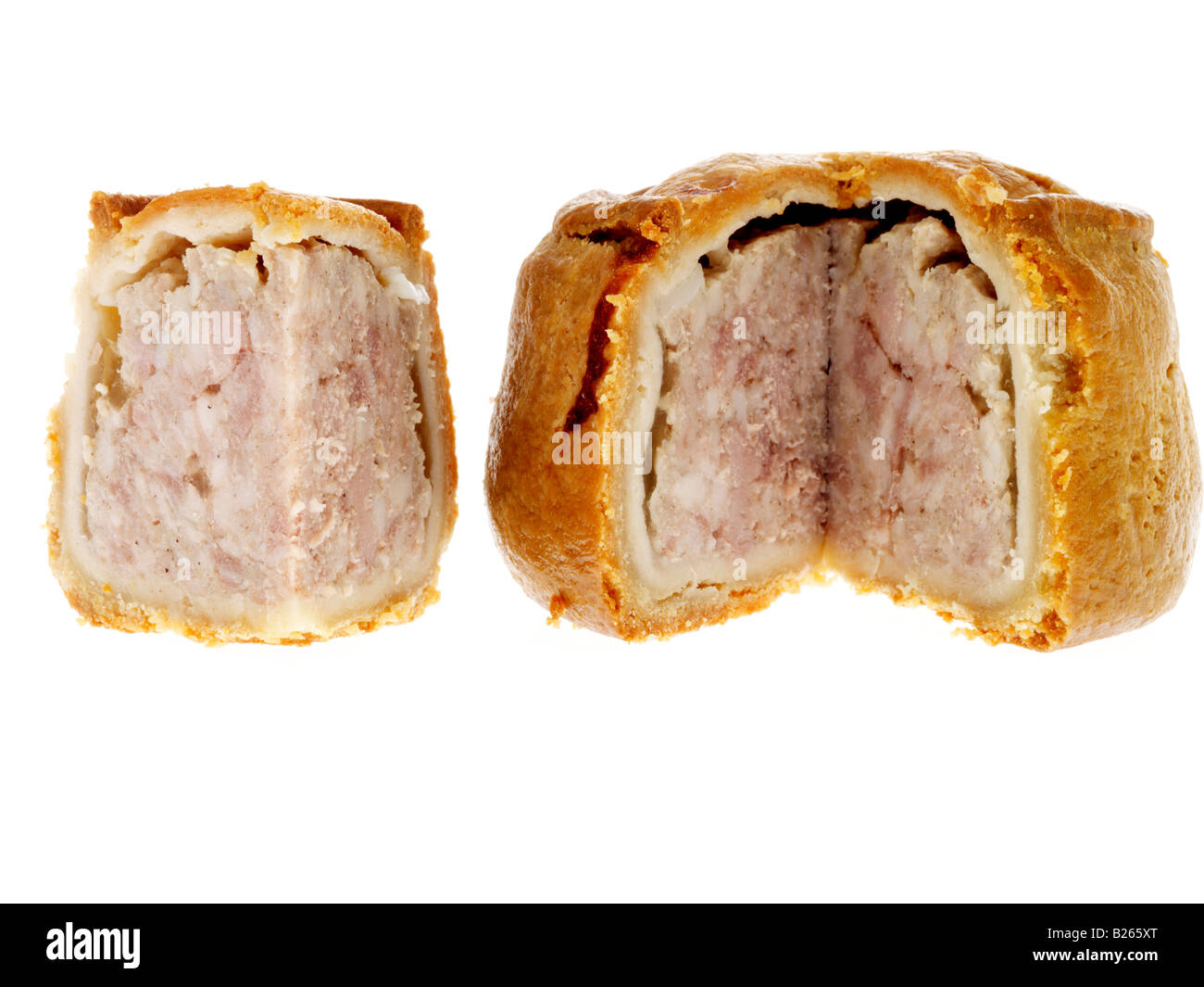 Sliced pork pies hi-res stock photography and images - Alamy