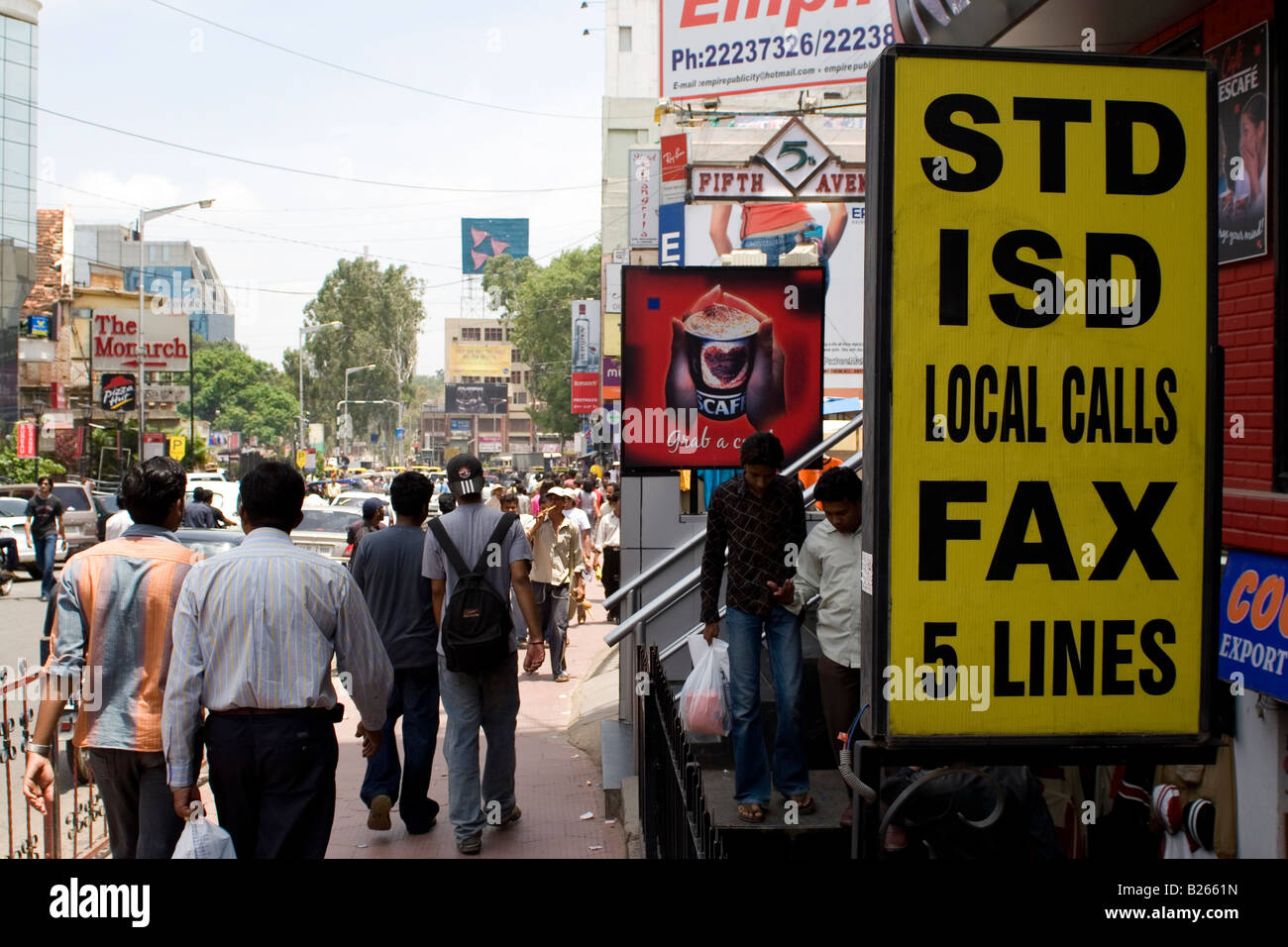 Brigade road, bengaluru, india hi-res stock photography and images - Alamy