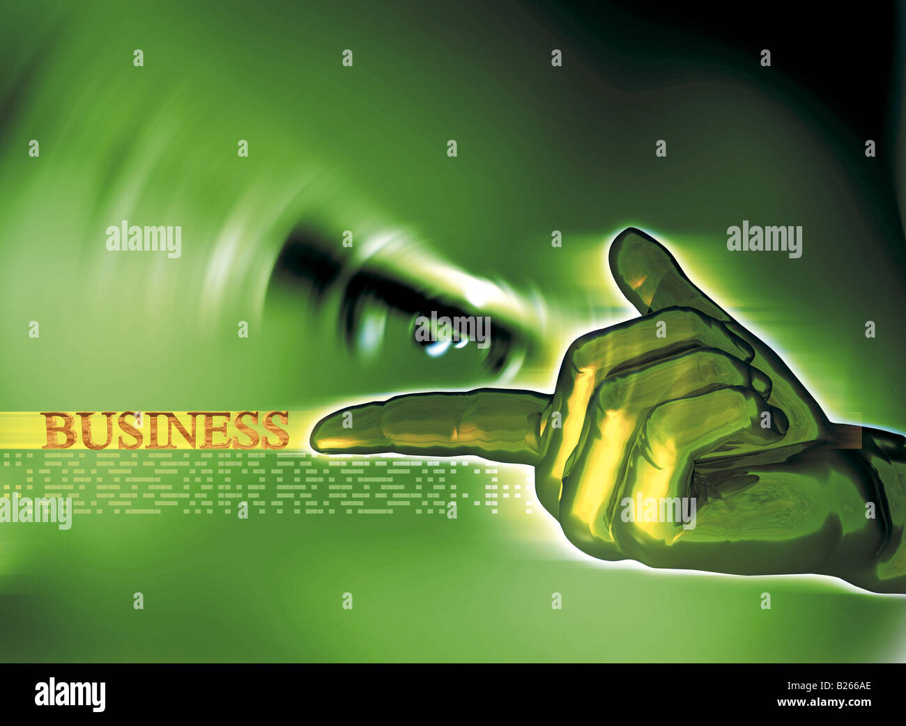 Digital background on hand Stock Photo - Alamy