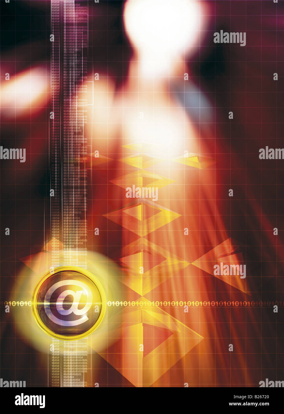 Digital background on internet Stock Photo - Alamy