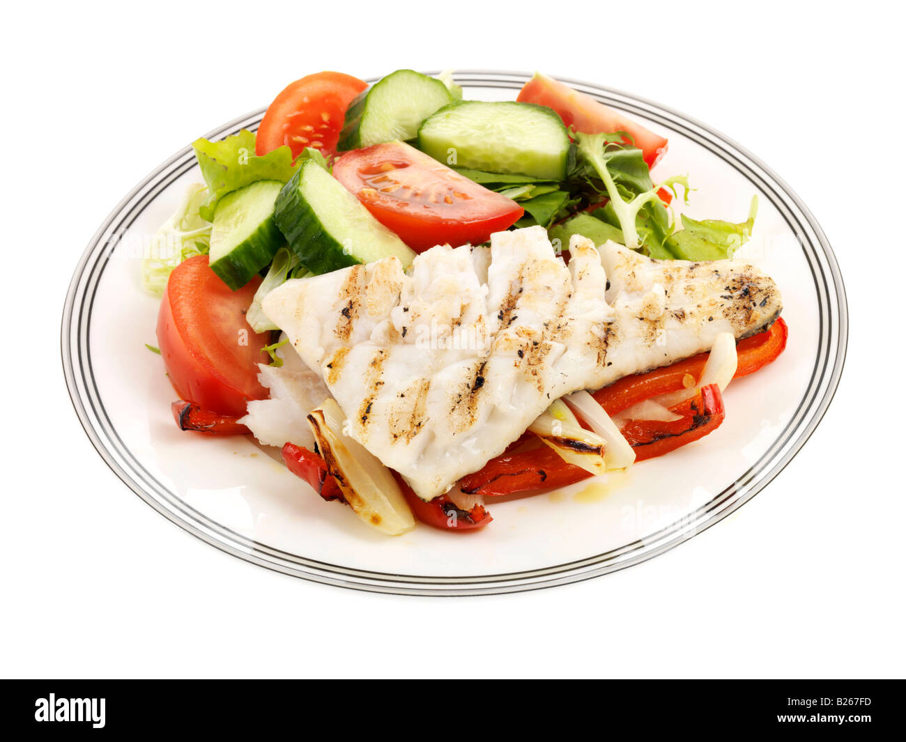 Hake cooked hi-res stock photography and images - Alamy
