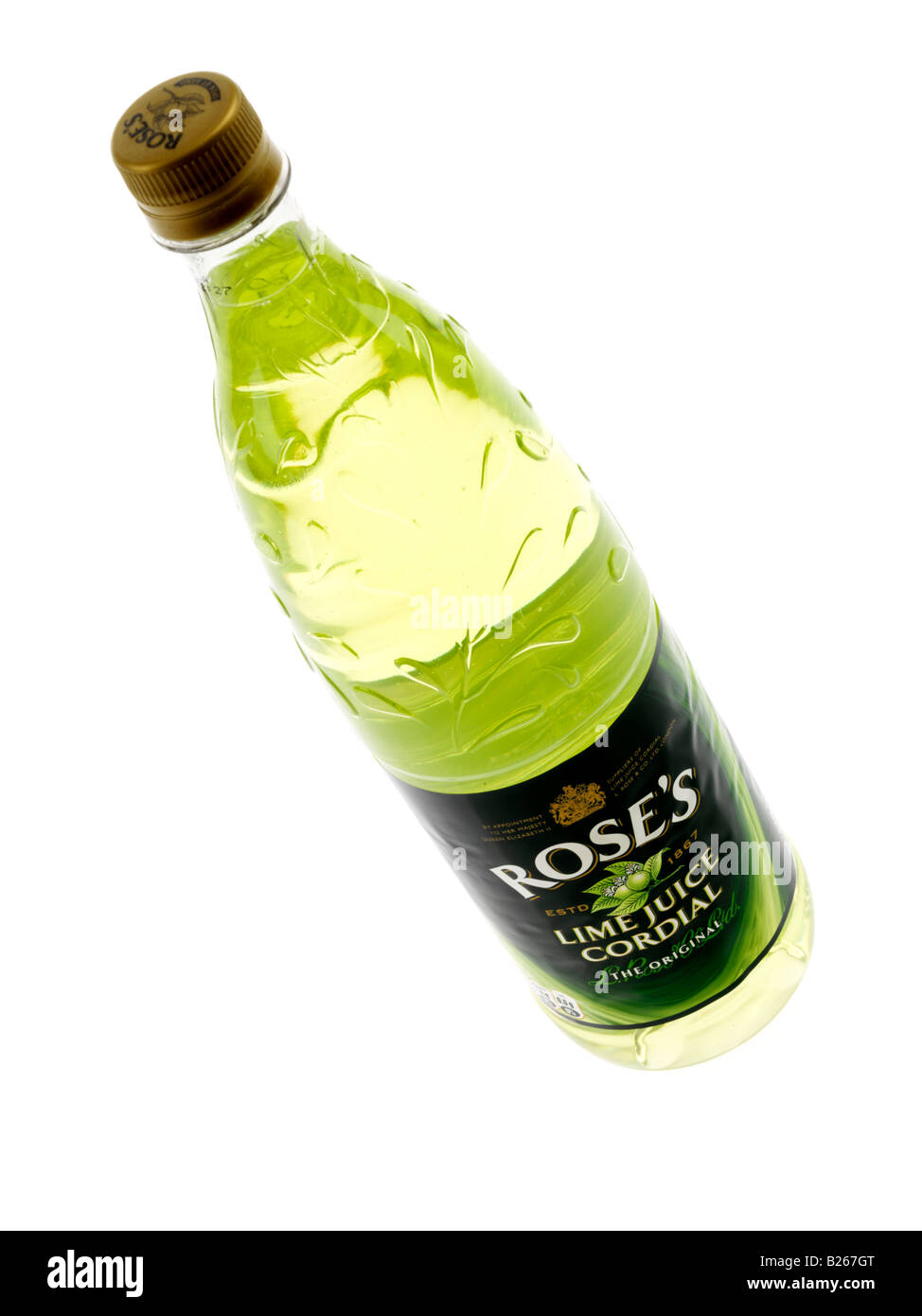 Rose lime juice cordial hi-res stock photography and images - Alamy