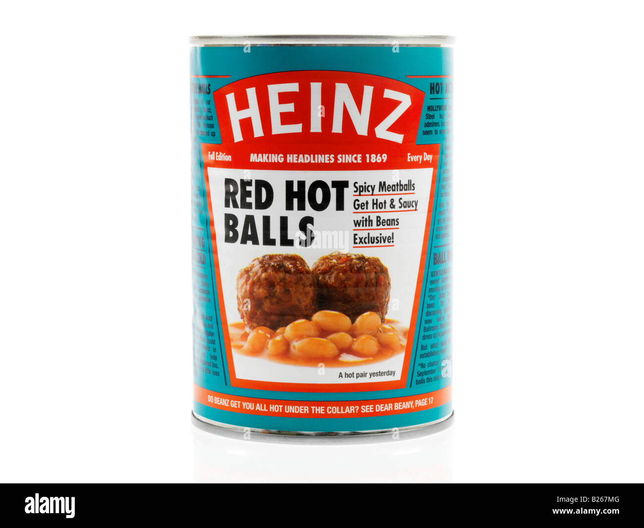 Tinned meatballs tin hi-res stock photography and images - Alamy