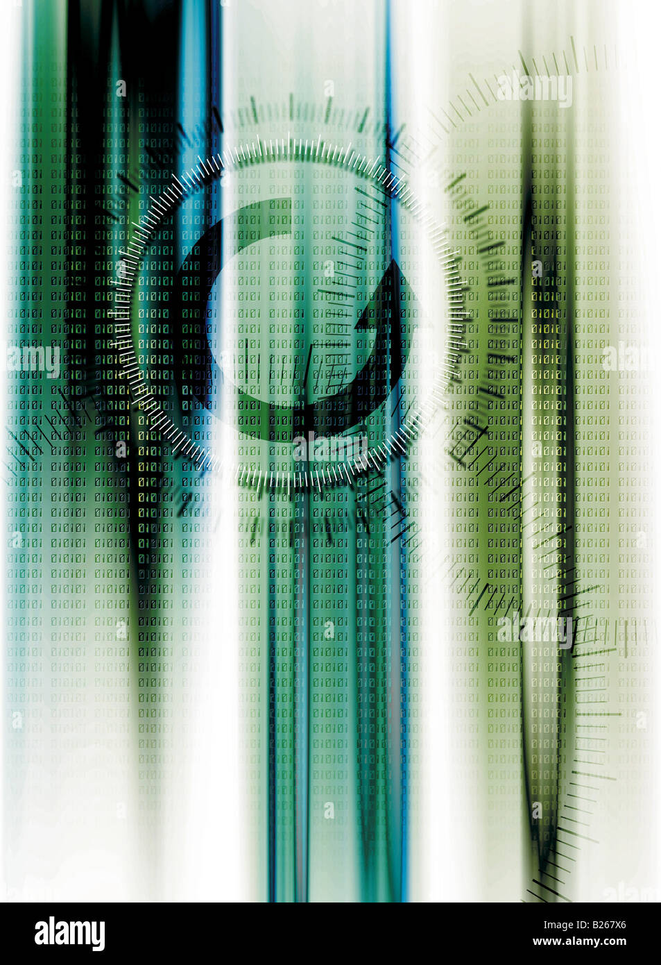 Digital background on instrument board Stock Photo - Alamy