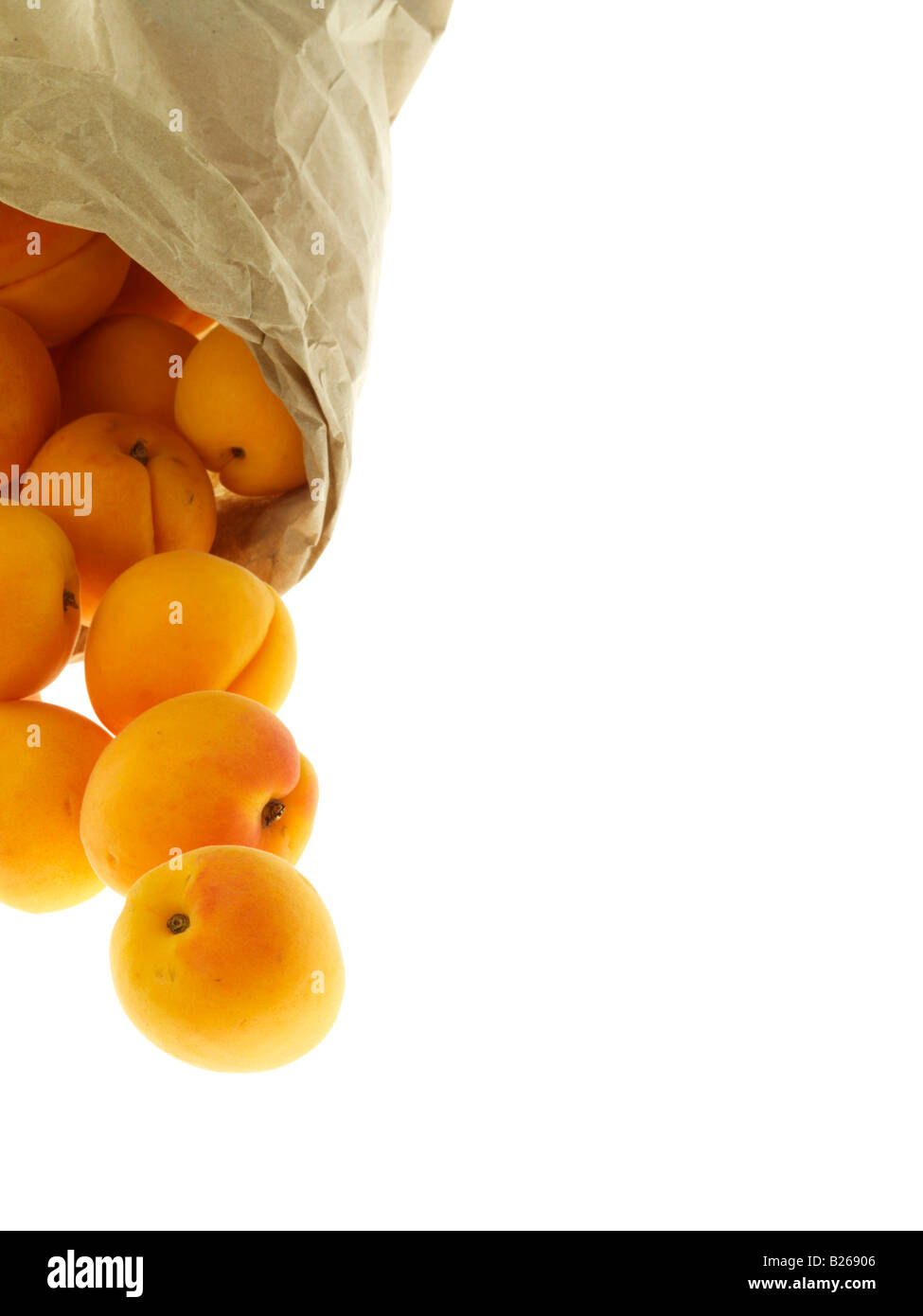 Bag of apricots hi-res stock photography and images - Alamy