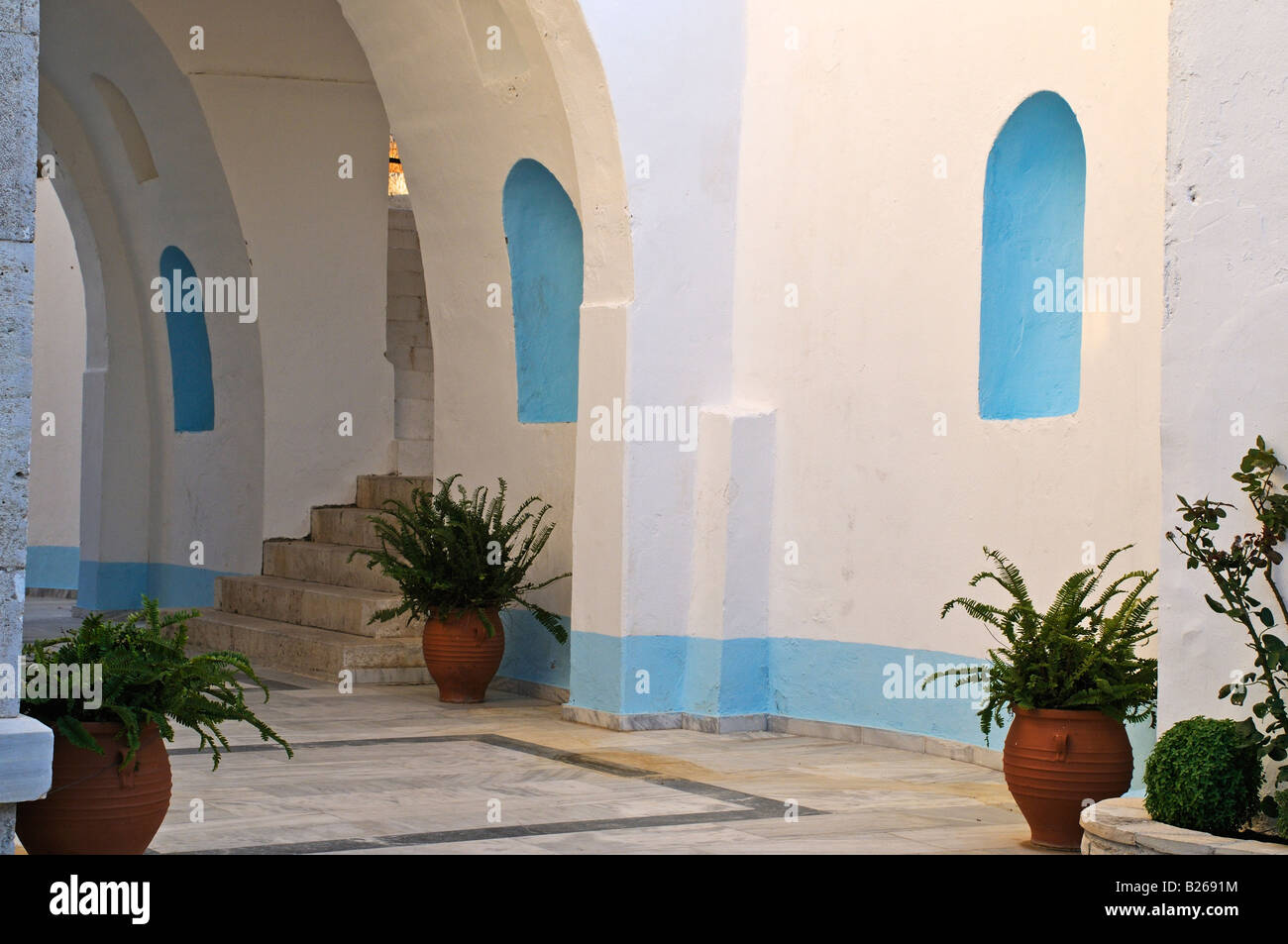 Church inside the Castle of Lykourgos Logothetis Pythagorio Samos ...
