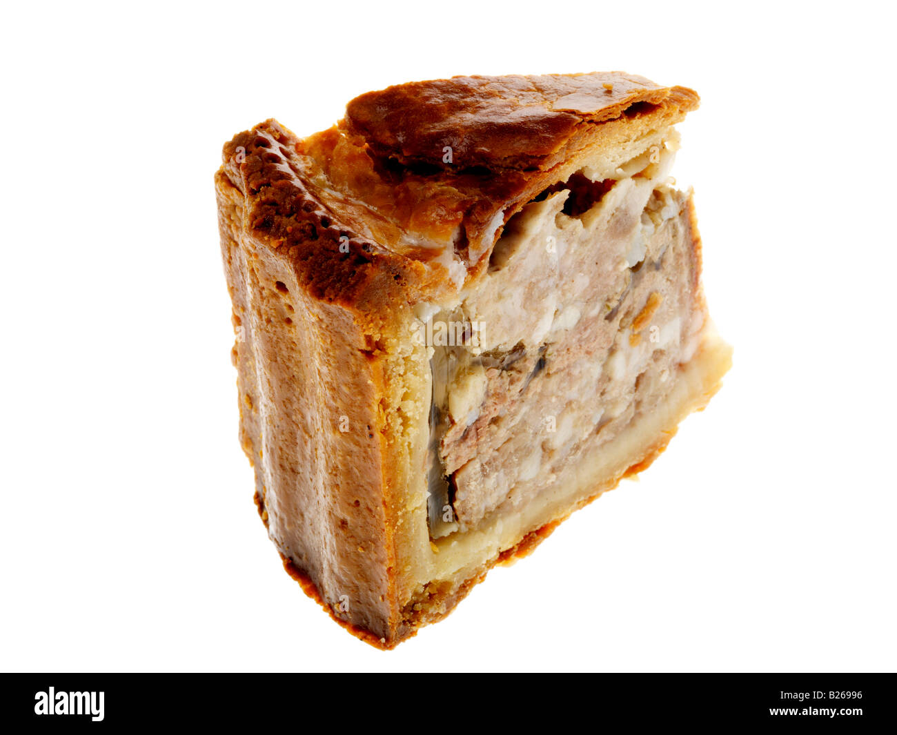Pork and Pate Pie Stock Photo - Alamy