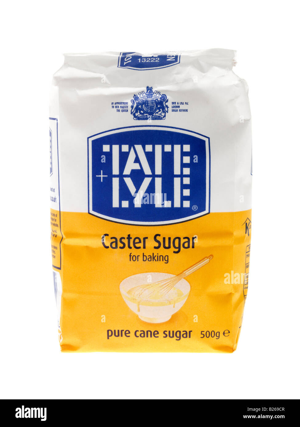 Bag Of Caster Sugar Stock Photo - Alamy