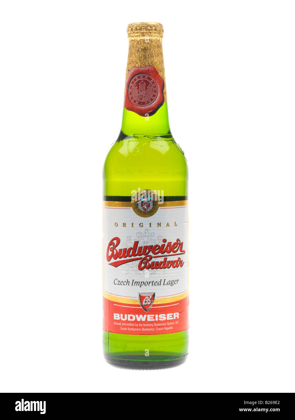 Bottle of Lager Stock Photo - Alamy