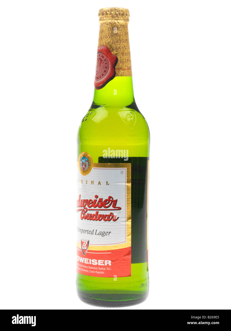 Bottle of Lager Stock Photo - Alamy