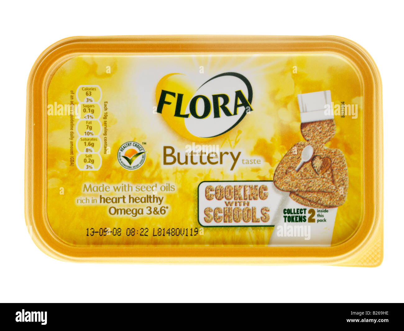 Flora margarine spread Cut Out Stock Images & Pictures - Alamy