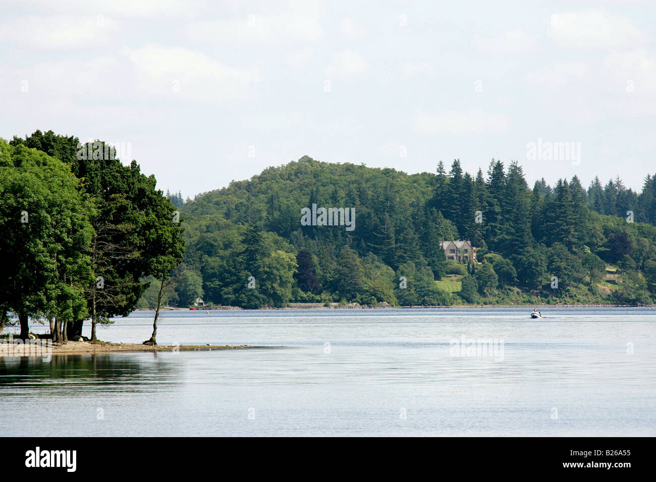 Loch Ard, Southern Highlands, Scotland, Great Britain, Europe Stock ...