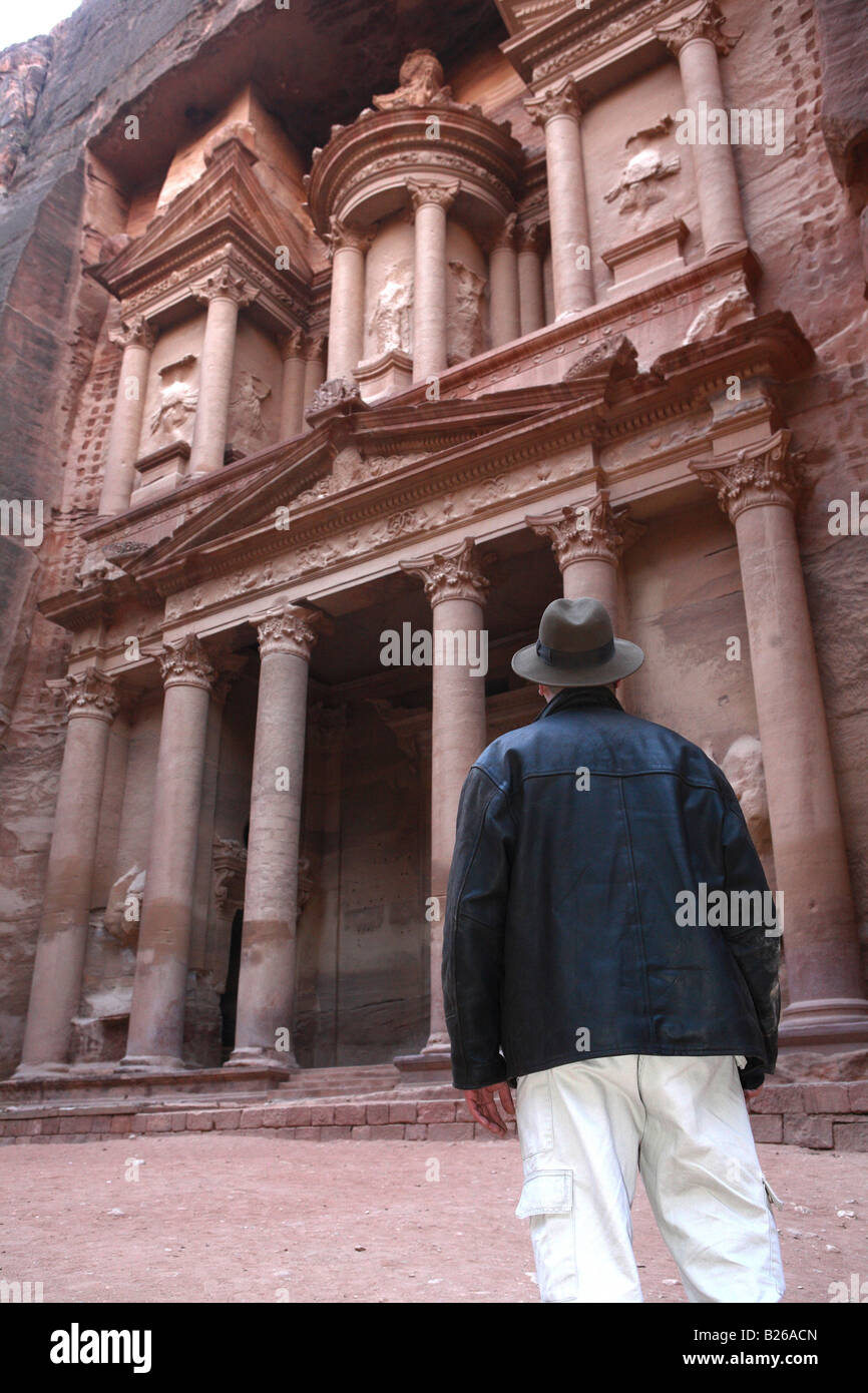 The Treasury, Petra, UNESCO World Heritage Site, Jordan Stock Photo - Alamy