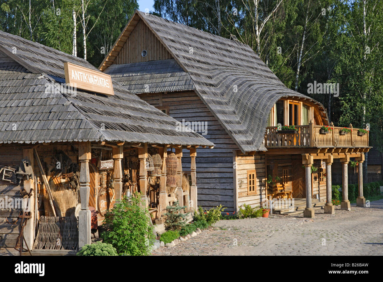 Souvenir shop in the area of Kaunas, Lithuania Stock Photo - Alamy